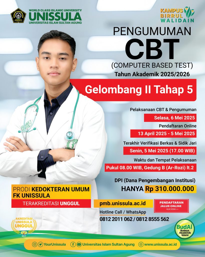 Ujian CBT FK – PMB UNISSULA